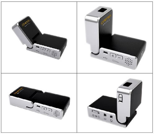 『iPhone/iPod』用AVケーブル付属の超小型プロジェクター『CINEMIN Swivel ピコプロジェクター』 ｜ ガジェット通信 ...