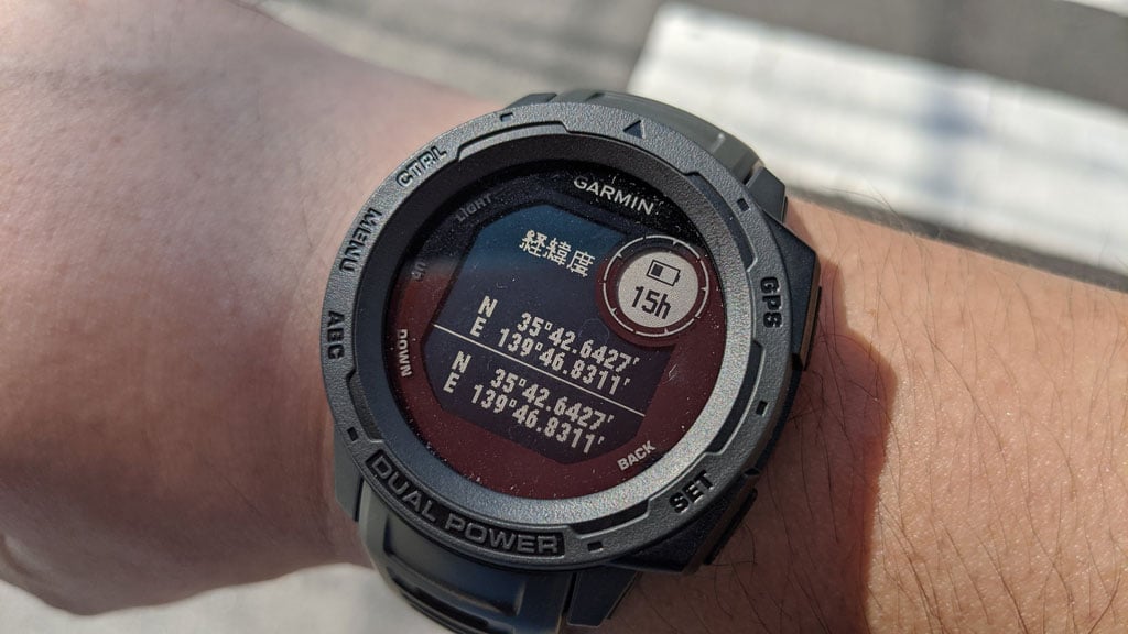 最長54日間のバッテリー寿命! GarminのGPSウォッチ「INSTINCT 最長54日間のバッテリー寿命! GarminのGPSウォッチ「INSTINCT