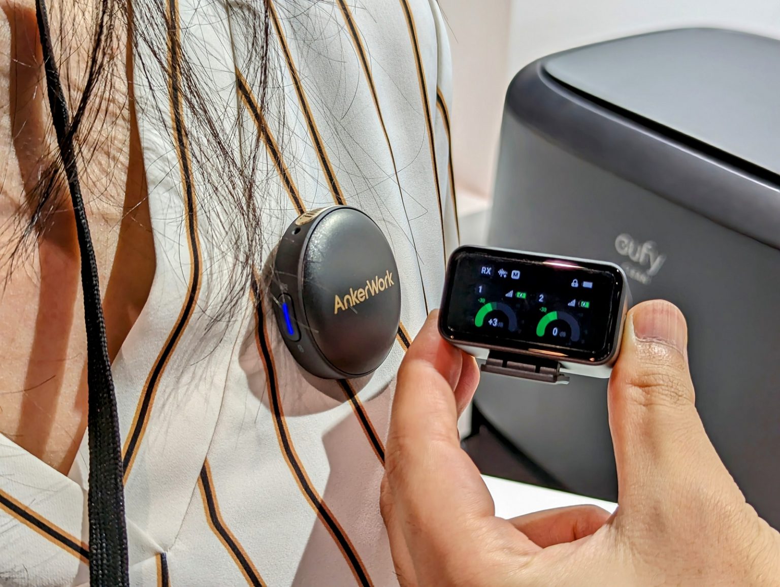 Ankerが動画撮影や配信に便利なワイヤレスマイク「AnkerWork M650 Wireless Microphone」発売 | StartHome