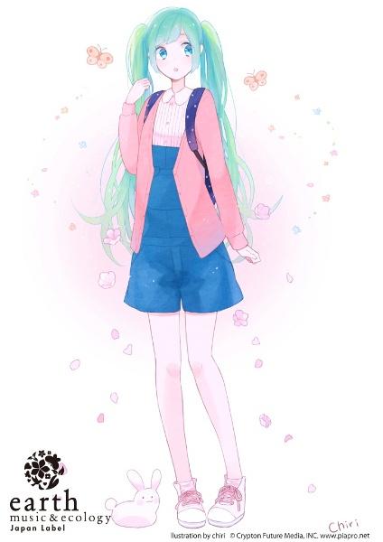 スペシャルイベントも開催！初音ミク×『earth music ＆ ecology Japan Label』一周年記念アイテムを発表 ...