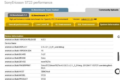 Sony Mobile、コンパクトなAndroid 4.0スマートフォン「ST23」を開発中？ ｜ ガジェット通信 GetNews